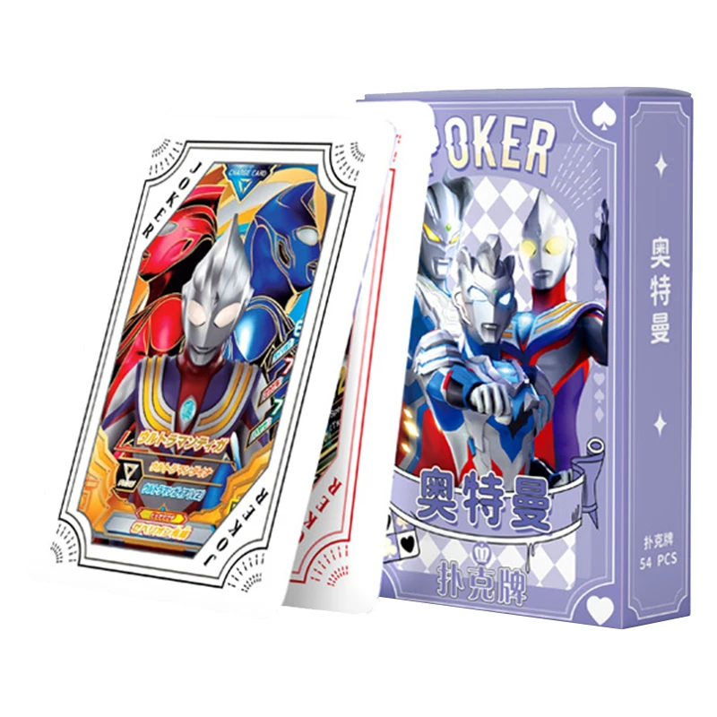 Ultraman-playing-cards-board-games-Anime-Tiga-child-kids-toys-Children ...