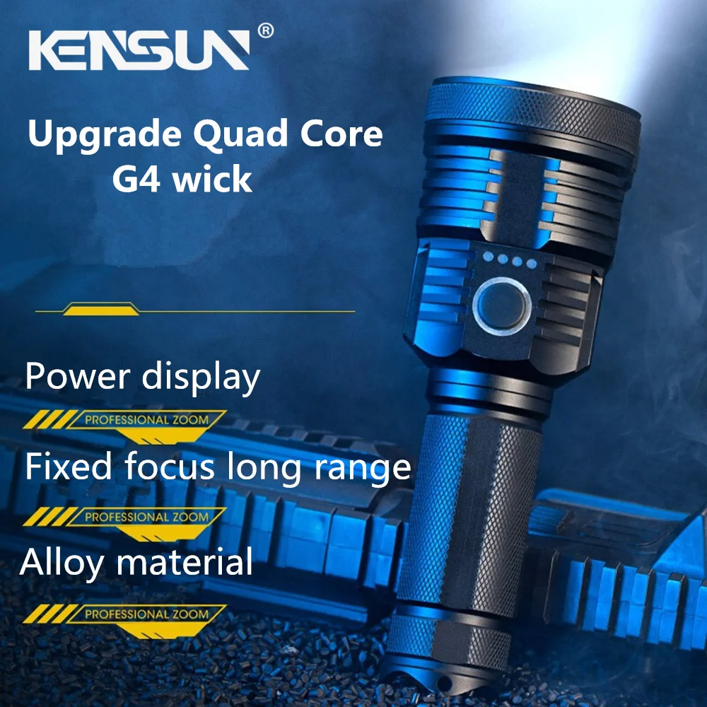 Strong Long Range Flashlight | Bright Long Range Flashlight - Strong ...