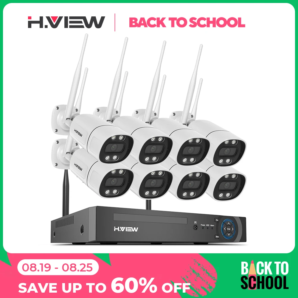 H-view-8CH-5mp-Wireless-Wifi-Camera-Security-System-CCTV-Camera-Video ...
