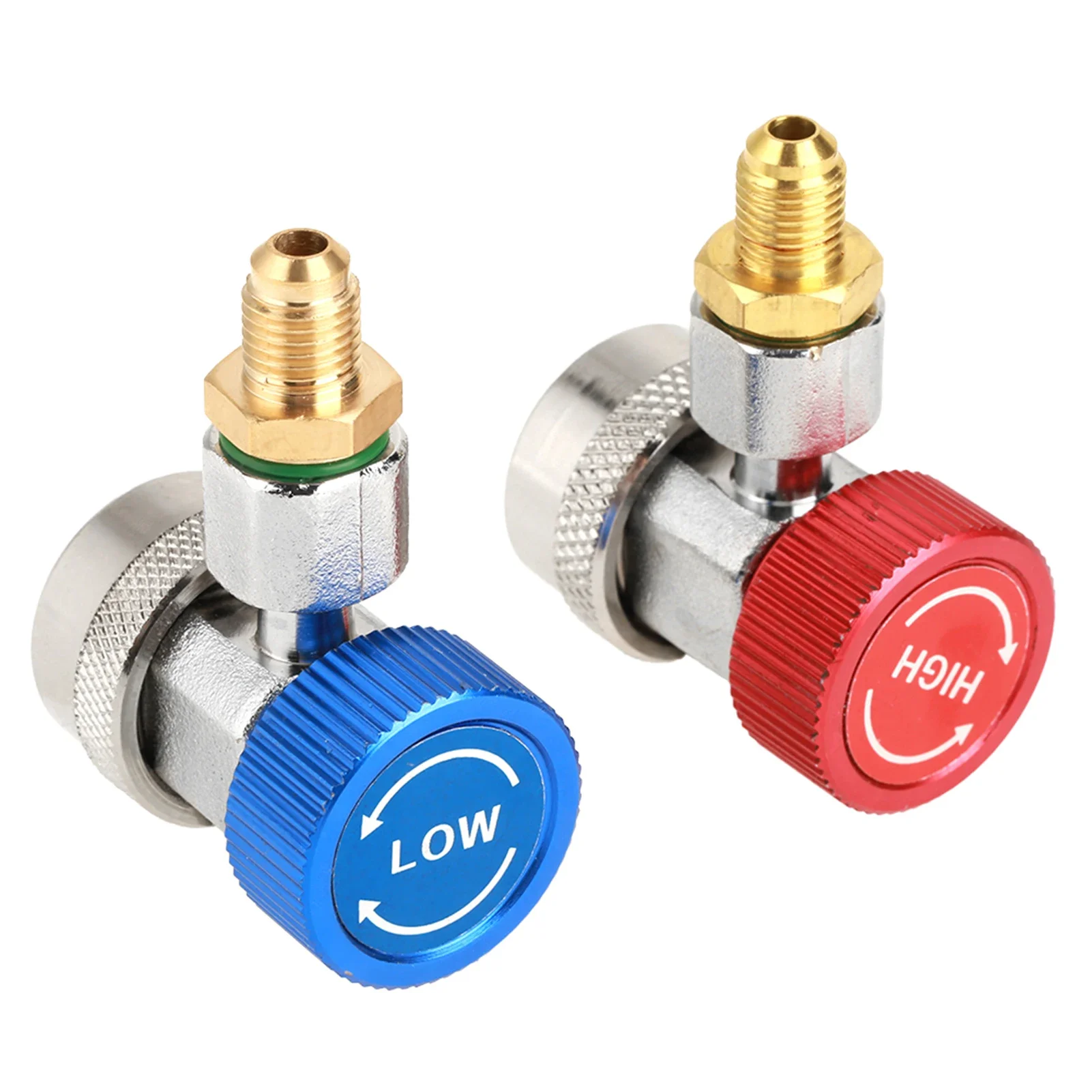 R134 A/C Low/High Quick Connector Air Conditioning Coupler Adapter With ...