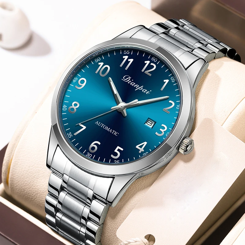 Dianpai New Fully Automatic Mechanical Watch Original Stainless Steel ...