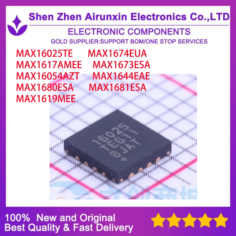 Free-shipping-10PCS-LOTMAX1674EUA-MAX16025TE-MAX1617AMEE-MAX1673ESA ...