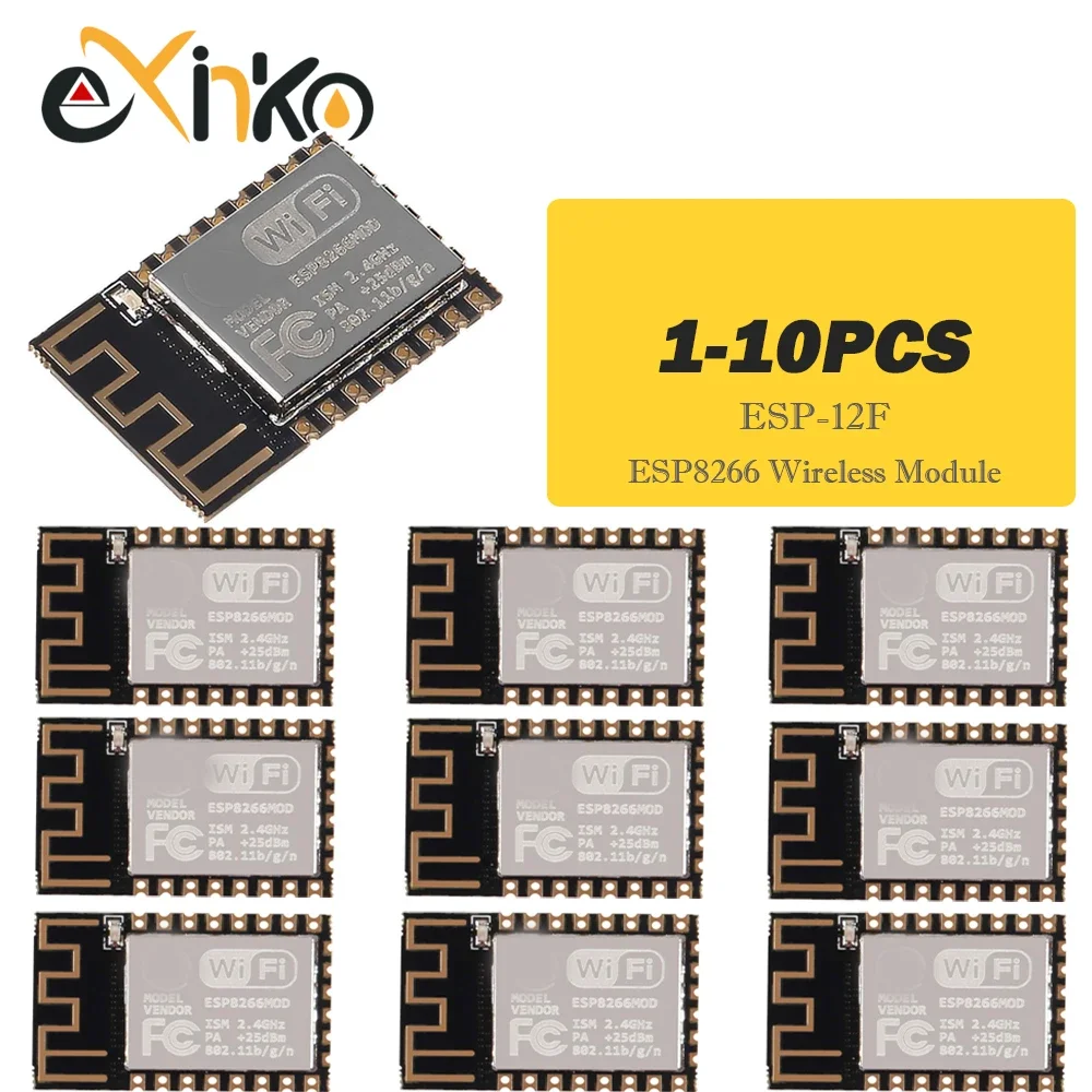 1-10pcs ESP8266 Wireless Module ESP-12F Serial Development Board ESP12F ...