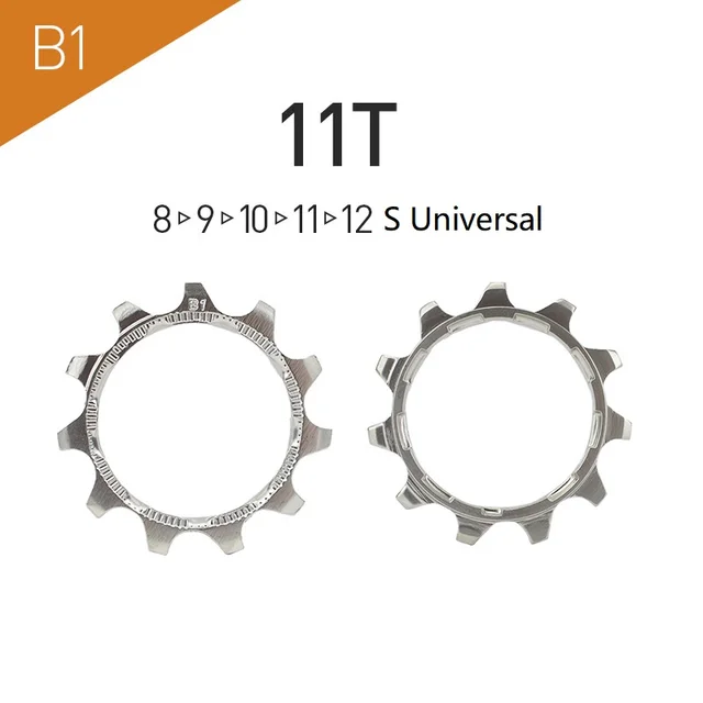 시마노용 SRAM용 MTB 로드 바이크 프리휠 코그, 8 9 10 11 속도, 11T 13T 자전거 카세트 스프로킷 액세서리, 1 개