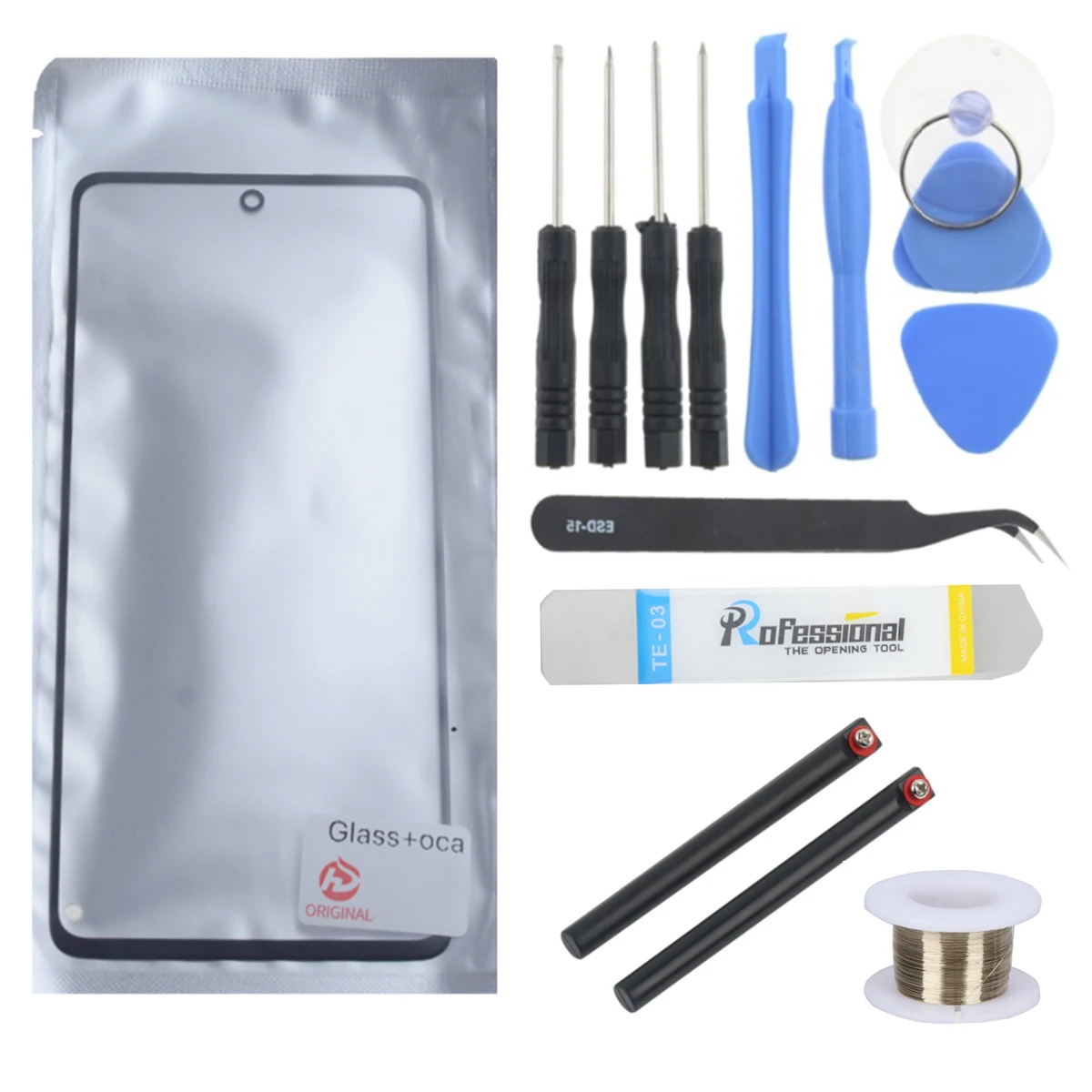 Front Glass Screen Repair kit For Huawei P50 Pocket Touch Panel LCD ...