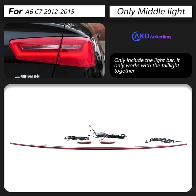 AKD Car Lights for Audi A6 LED Tail Light 2012-2016 A6 C7 Tail Lamp C8 ...