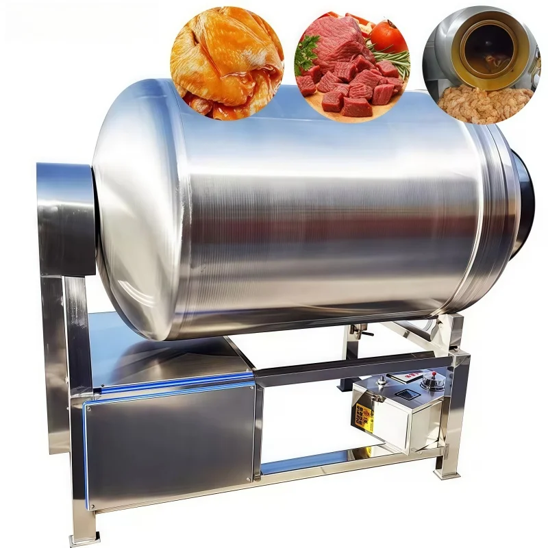 Tumbling Machine Chicken Food Meat Sausage Mixer Drum 100-2000L Vacuum ...