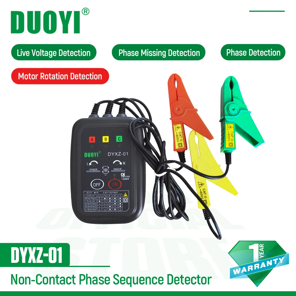 Phase Sequence Rotation Indicator Tester | Phase Sequence Rotation ...