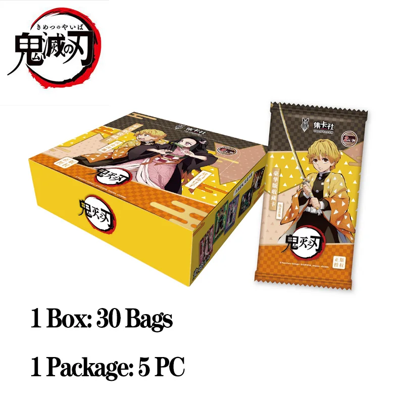 Original Demon Slayer Deluxe Collection Edition Cards Box Premium Sp Ssp Sr Ssr Party Games Gift ...