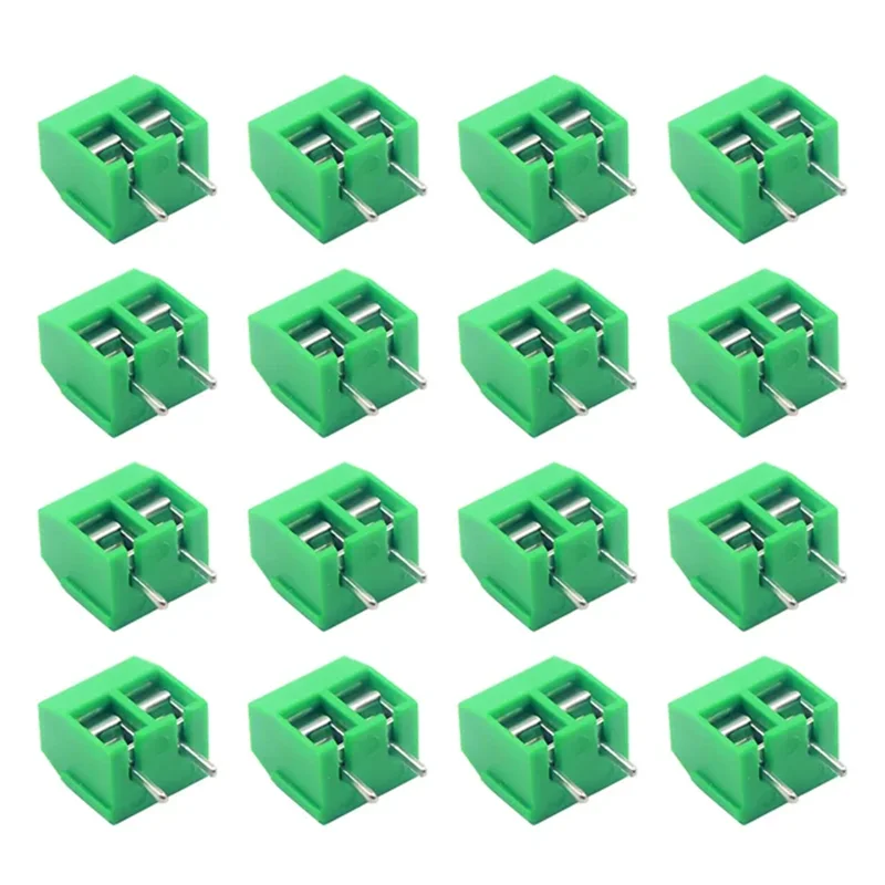 10-50PCS-PCB-Terminal-Block-Connector-Pitch-5-0mm-KF301-Straight-Pin-2P ...