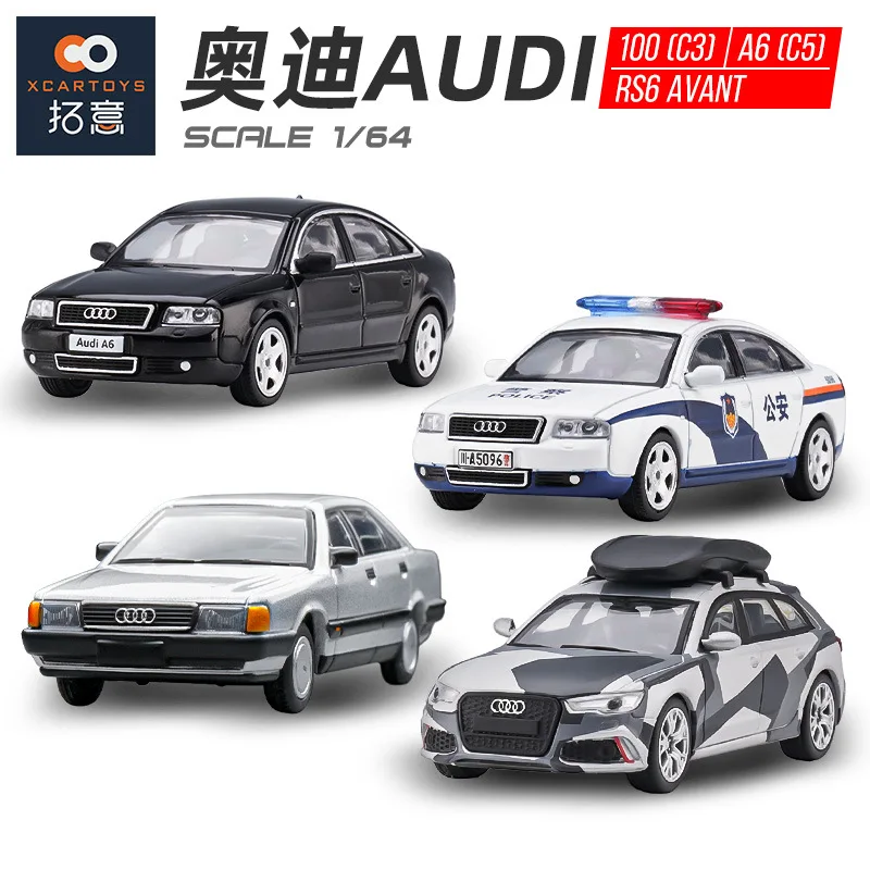 XCARTOYS-1-64-Audi-A6RS6-Alloy-Car-Model-Diecast-Small-scale-Car-Model ...
