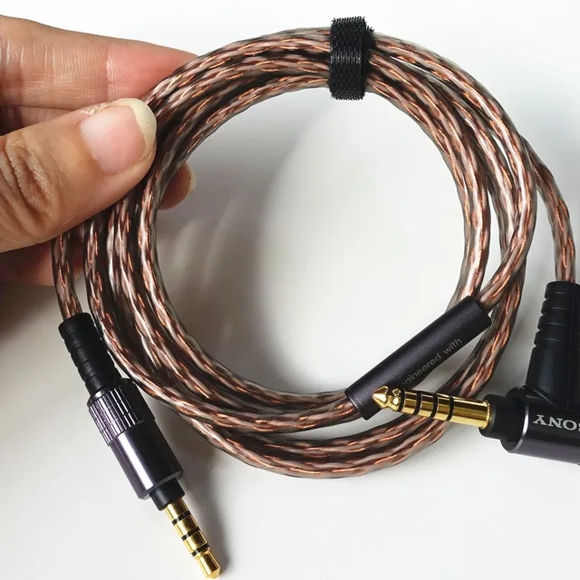 Original MUC S12SB1 Headphone Cable AUX Audio 8 Core Cable 3.5 Jack to ...