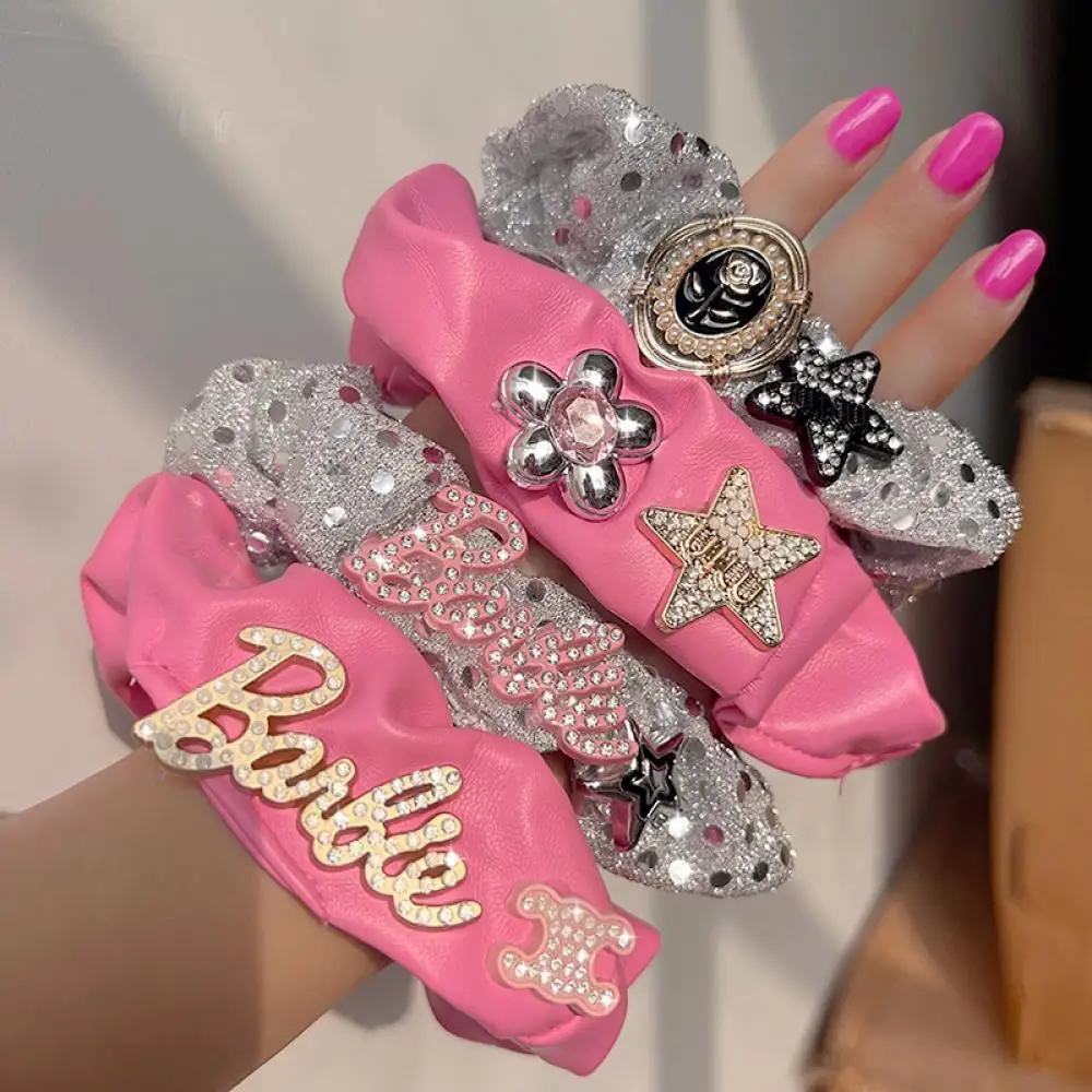 Kawaii-Pink-Barbie-Hair-Loop-Kawaii-Cartoon-Hair-Accessory-Halloween ...