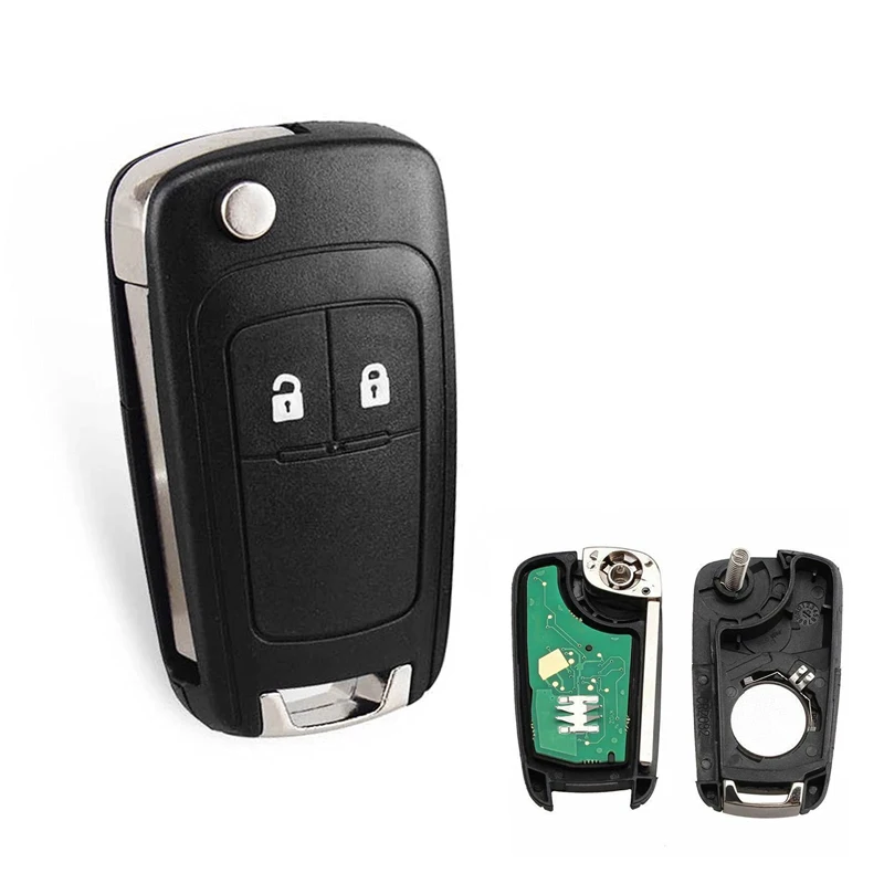 Remote Control Car Key Shell 2 Buttons for Opel Vauxhall Astra Insignia ...