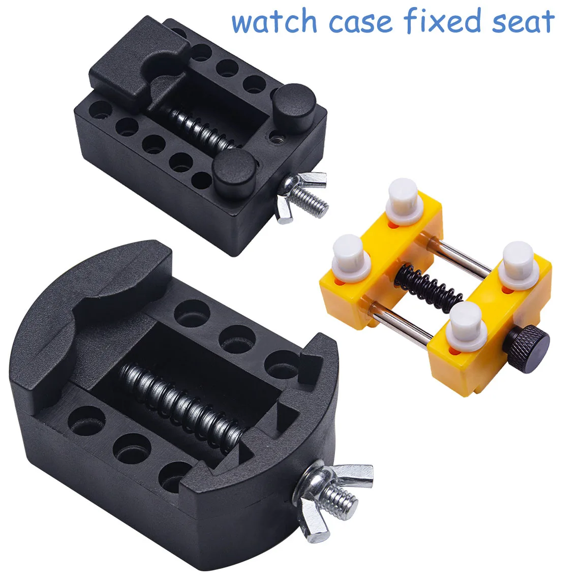 Watch Case Holder Dial Cover Fixed Seat Watch Repair Tool Spiral ...
