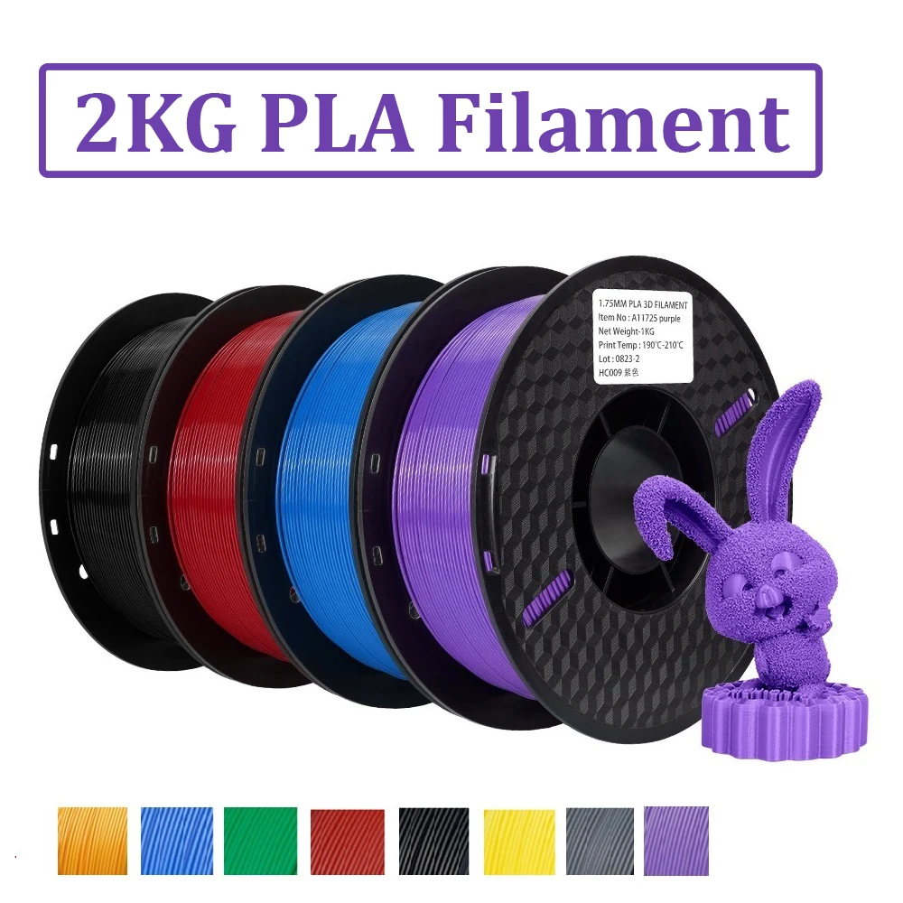 2KG-PLA-Filament-3D-Printing-Material-Eco-friendly-PLA-Plastic ...