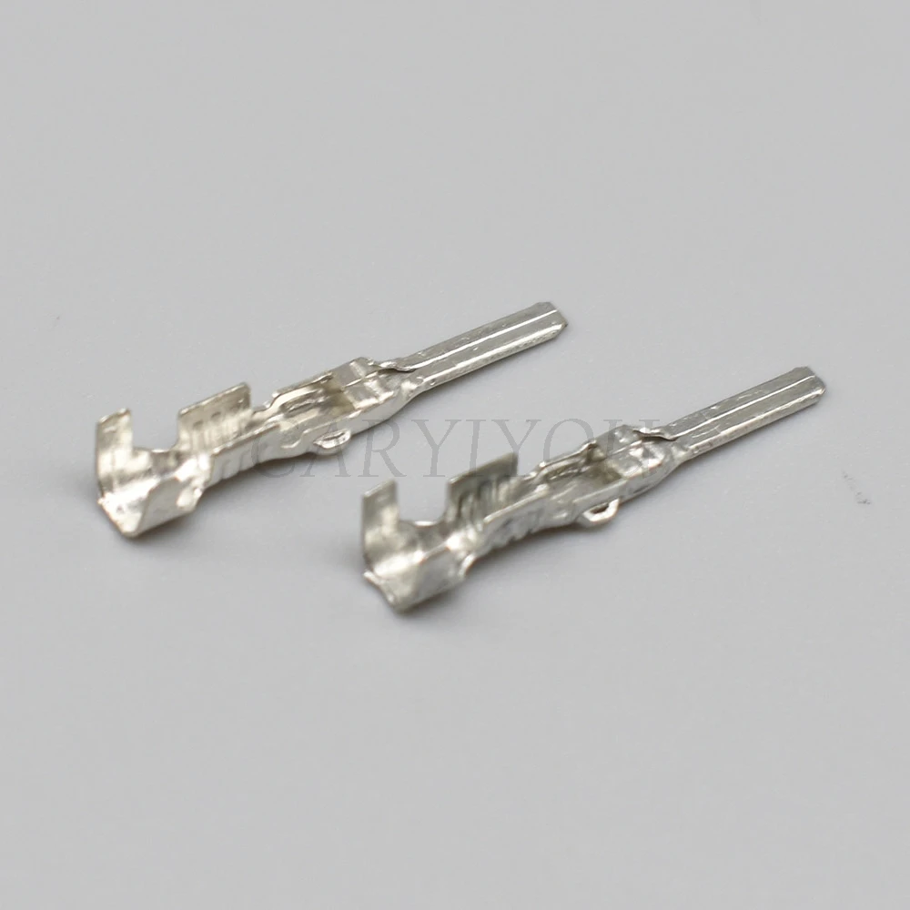 50Pcs DJ611F-1.8A Brass Tin plated Crimp Terminals Splice Pins For TE ...