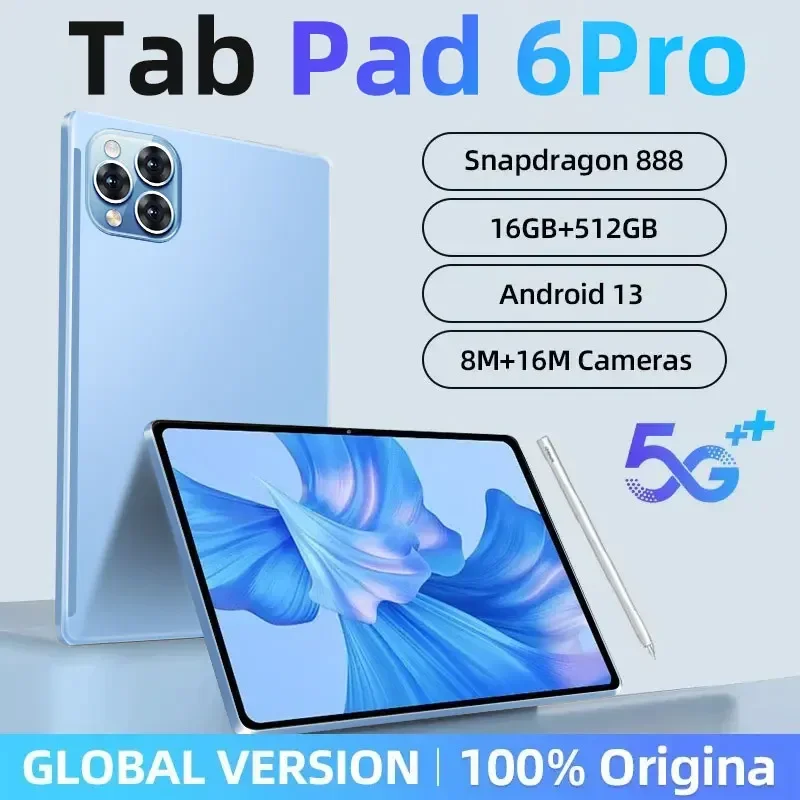 Tableta-PC-Original-Pad-6-Pro-versi-n-Global-Android-13-Snapdragon-2023 ...
