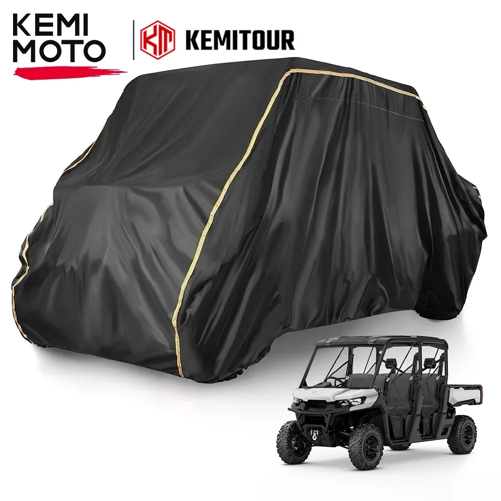 KEMiMOTO-UTV-Cover-420D-Waterproof-4-6-Seater-with-Reflective-Strips ...