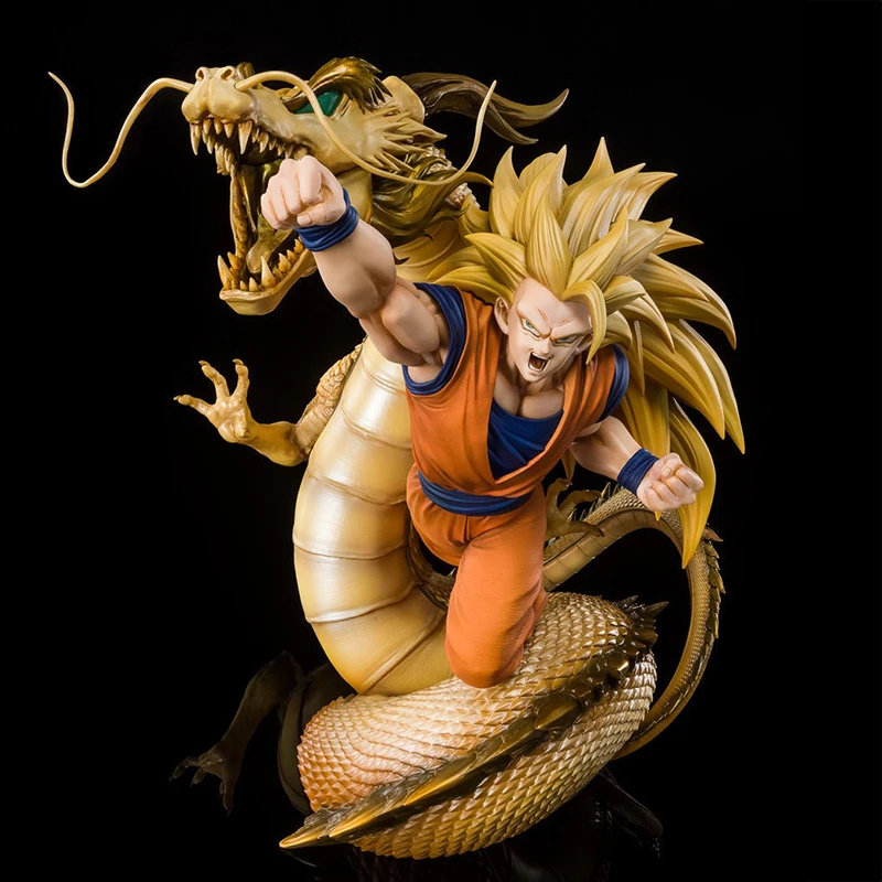 20cm Dragon Ball Z Figure Dragon Fist Explosion Who Will Do It If Goku ...