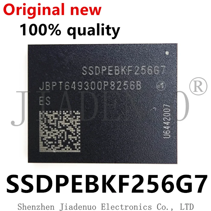 (1-2pcs)100% original New SSDPEBKF256G7 BGA Chipset