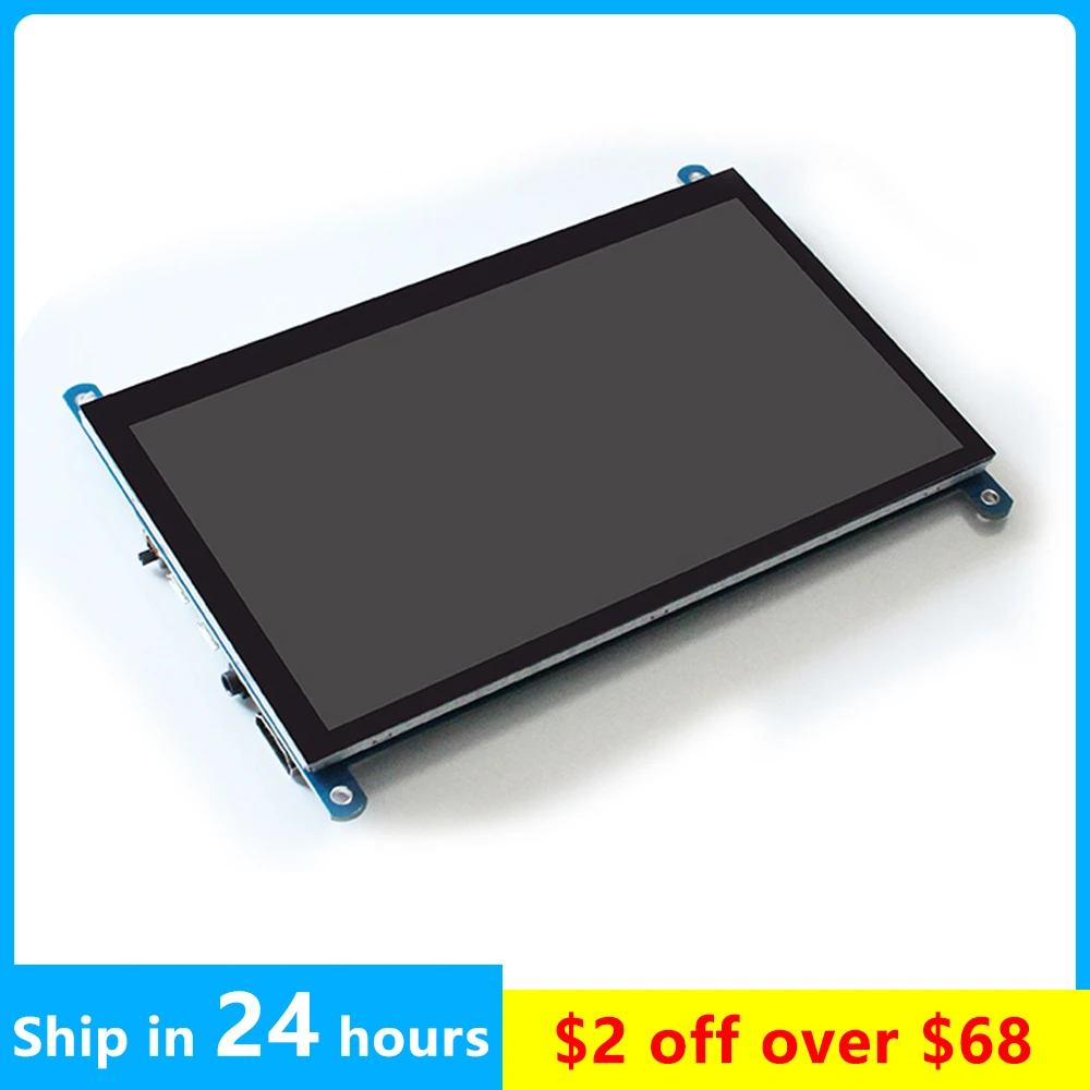 Portable Mini 7 Inch 5 Point Capacitive LCD Touch Screen Panel IPS ...