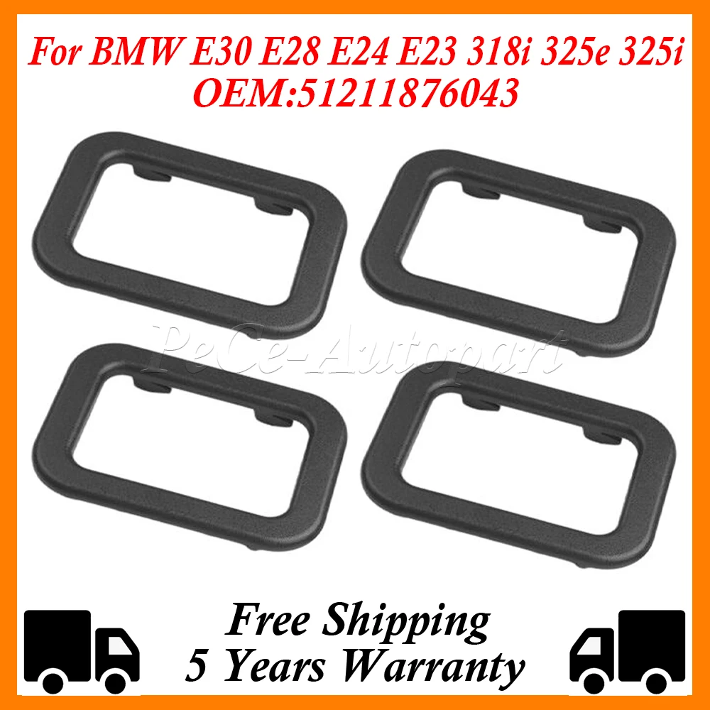 51211876043-Car-Interior-Door-Handle-Cover-Trim-Bezel-For-BMW-E30-E28 ...