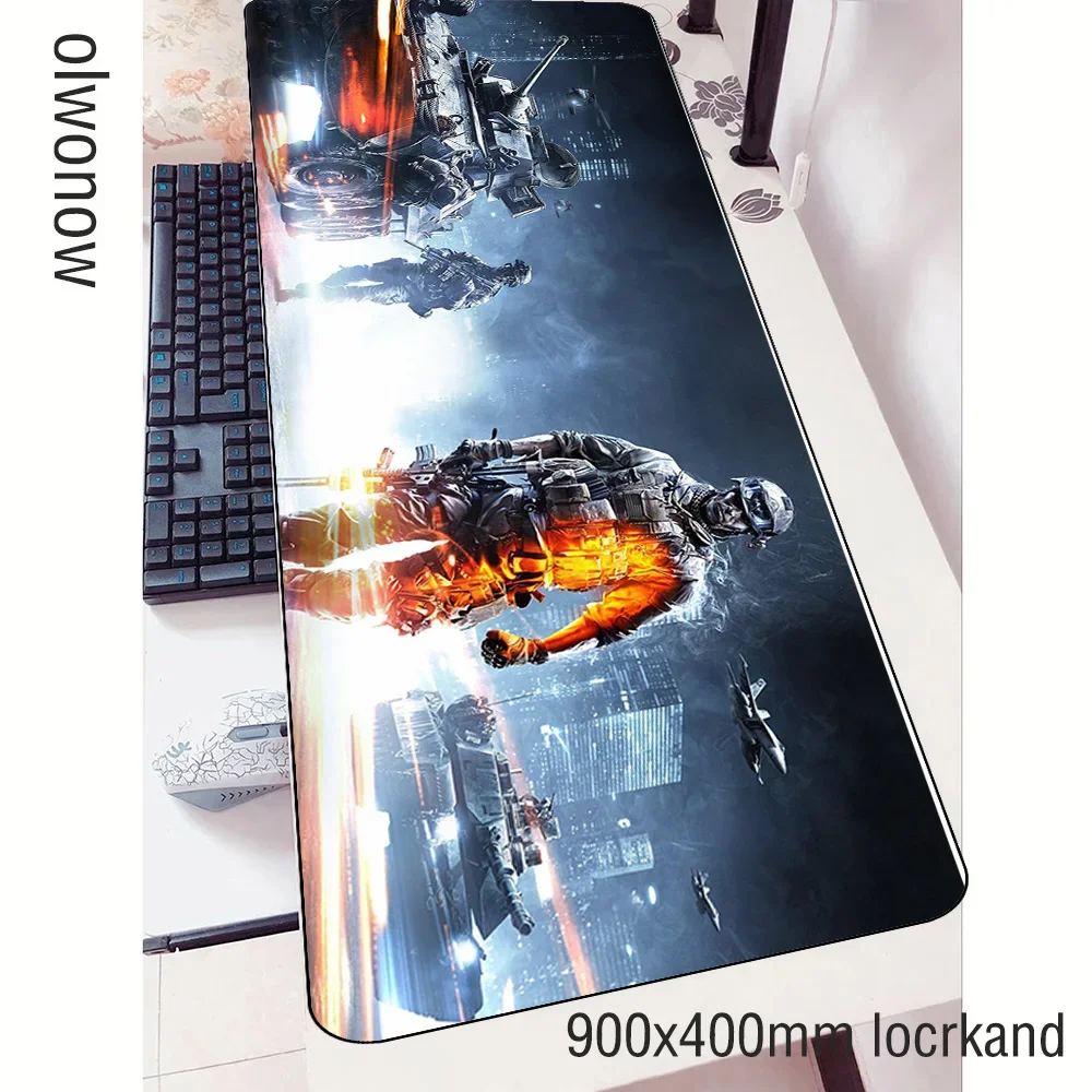 battlefield mouse pad 90x40cm pad to mouse notbook computer mousepad ...