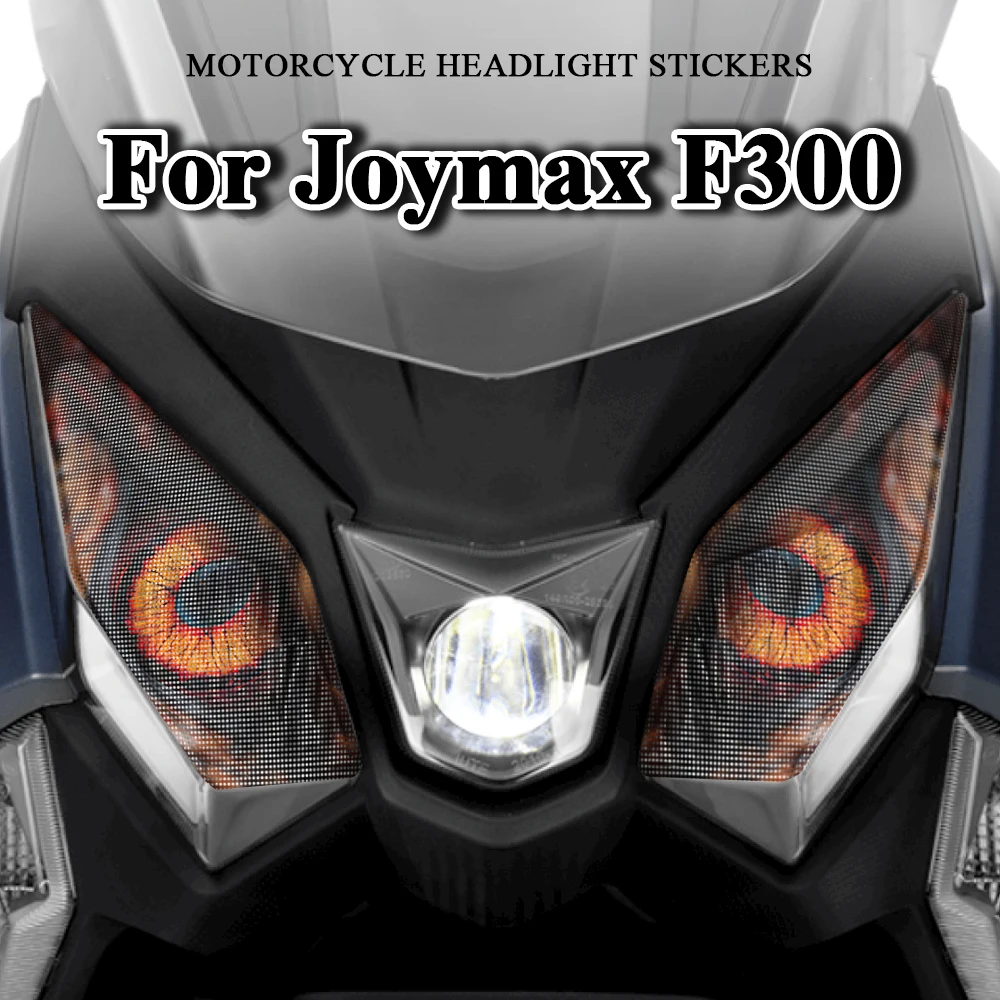 For SYM Joymax F300 F 300 Motorcycle Head Light Stickers Accessories ...