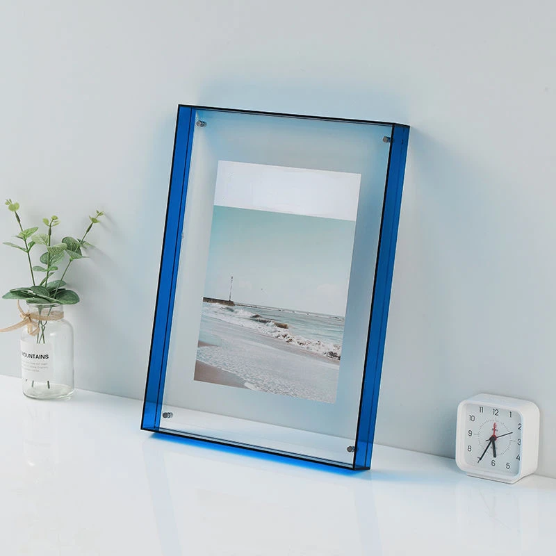 New Colorful Acrylic Picture Frame Ins Style Transparent Poster Wall ...