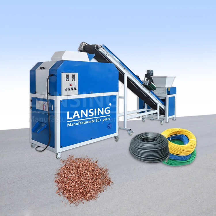 2026 180kg/H Electric Wire Grinder and Separator Prodiction Line Copper ...