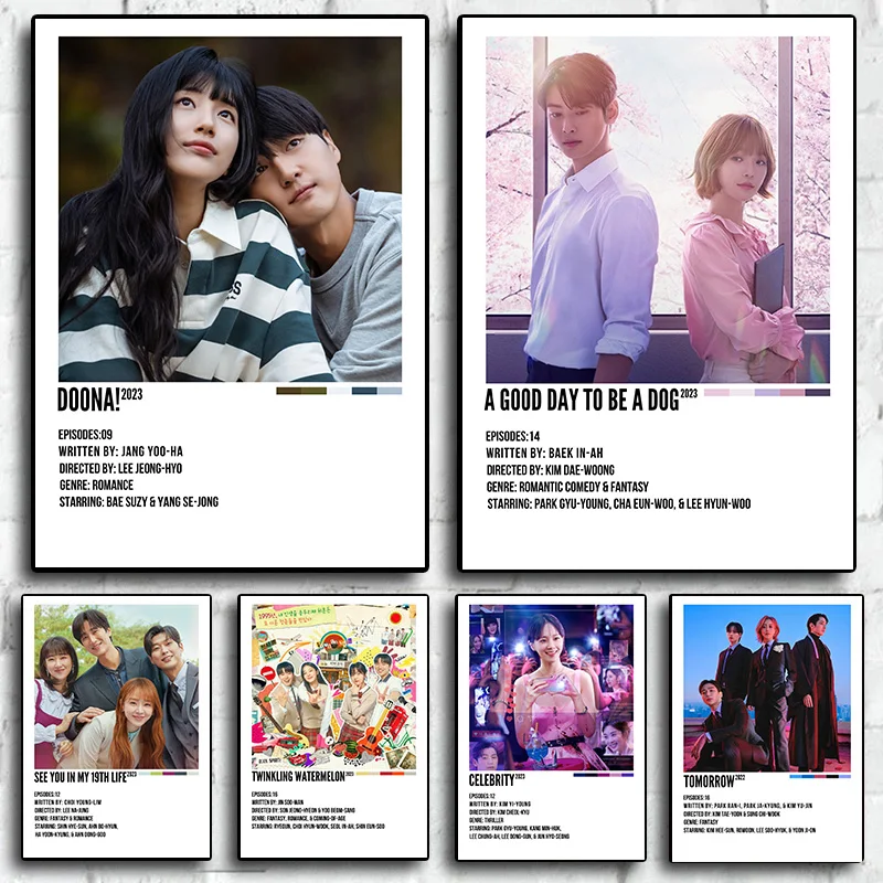 Minimalist-2023-Hot-Korean-Drama-Twinkling-Watermelon-Doona-Poster-and-Prints-Canvas-Painting ...