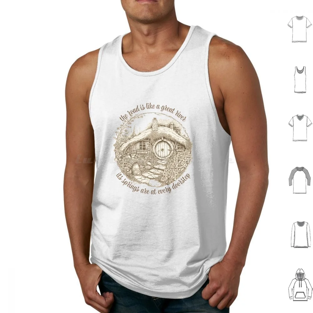 The Road Is Like A Great Art-Round Doors-Halfling Hole-Fantasy Tank ...