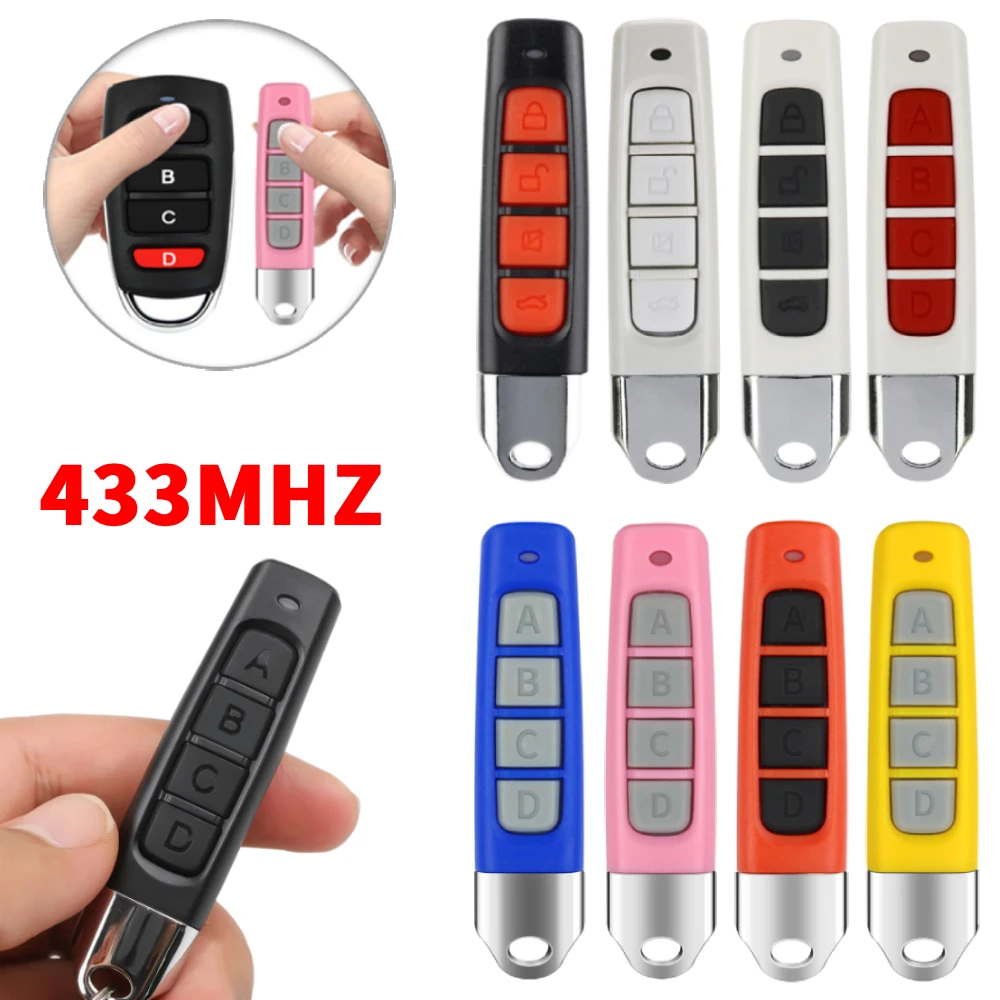 1pcs-433MHZ-Copy-Remote-Control-Auto-4-Key-Garage-Gate-Door-Opener ...