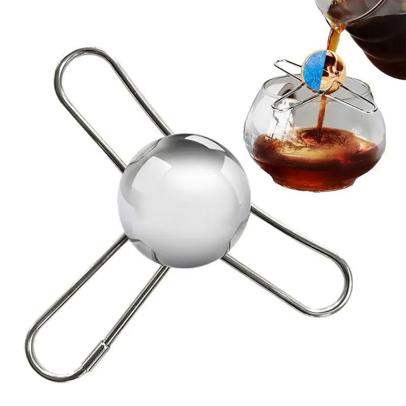 Frozen-Ball-For-Espresso-Coffee-Reusable-Cooling-Coffee-Tool-Stainless ...