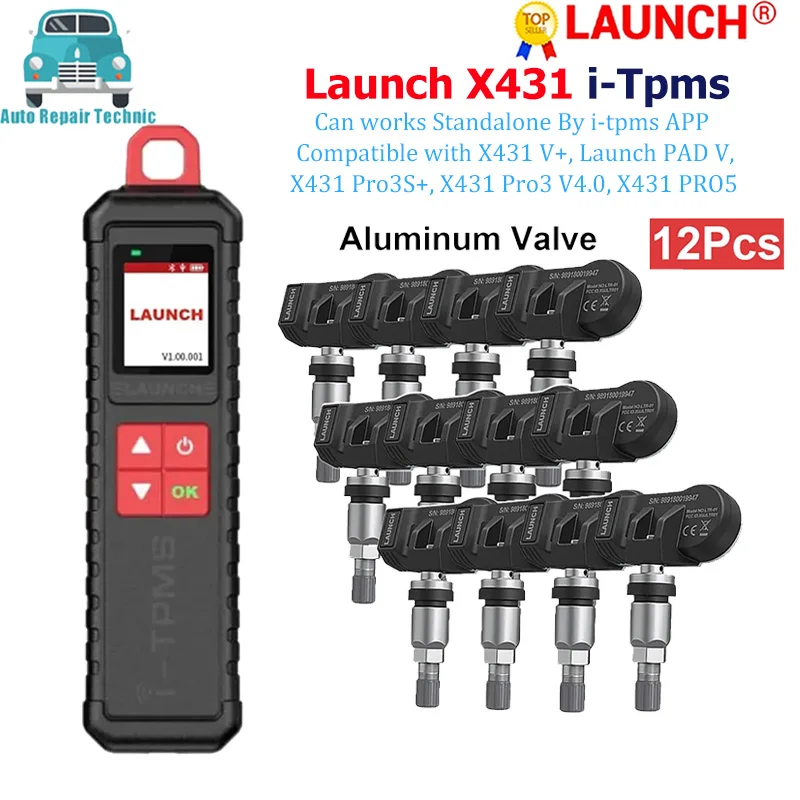 LAUNCH-X431-I-TPMS-Automotive-Tire-Sensor-Activator-Programming ...