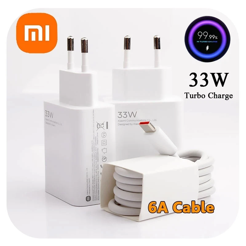 33w-Charger-Xiaomi-eu-Turbo-Charge-Original-type-C-cable-For-Xiaomi ...