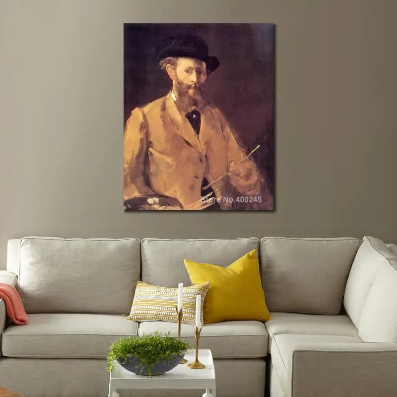 Manet Self Portrait With Palette