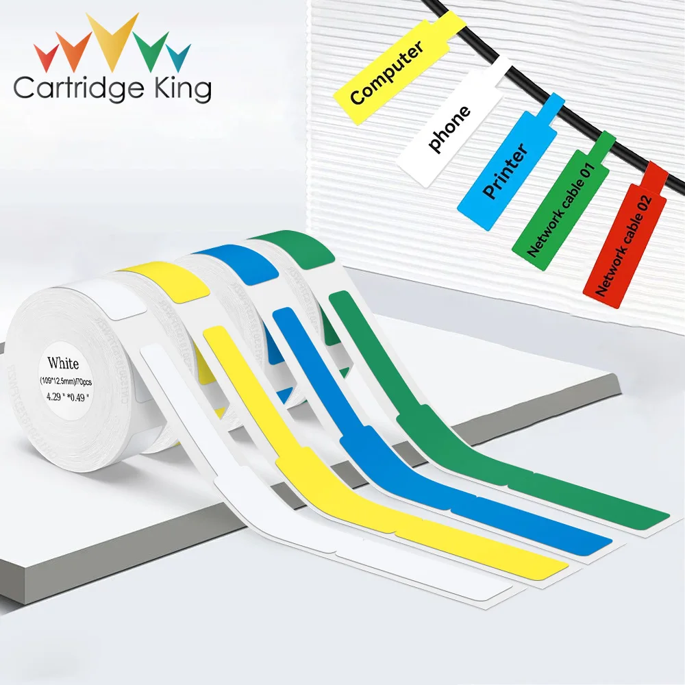 Marklife-P15-Cable-Label-work-for-P15-P12-D30-Label-Printer-Cable-Label ...