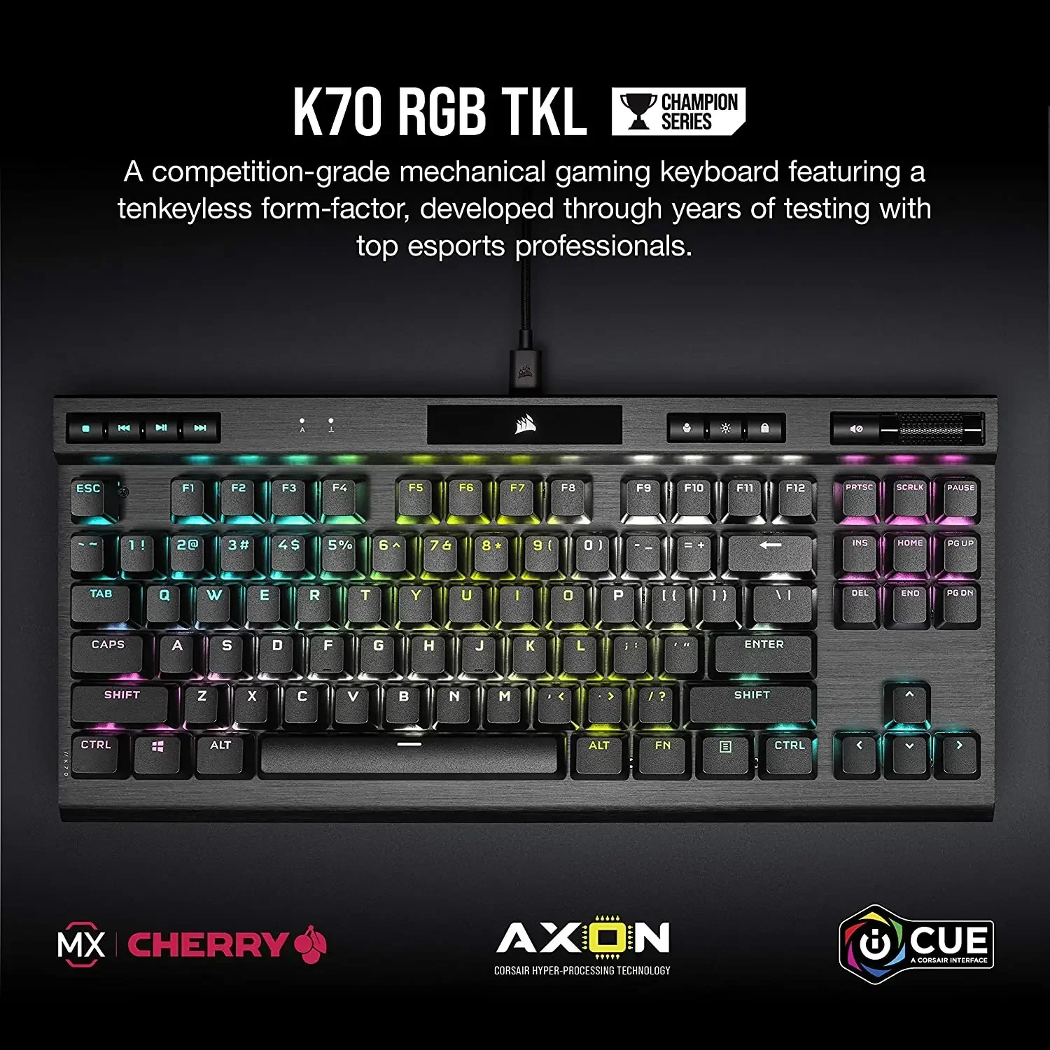 Corsair-K70-Teclado-Mec-nico-De-Jogos-Rgb-Tkl-Champion-Series ...