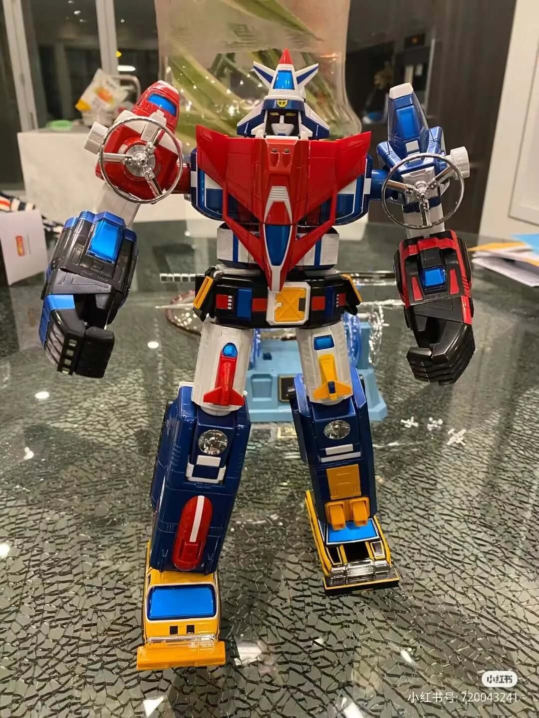 주식 재인쇄 반다이 초고킨 Dairugger XV GX-88 메카 함대 15 인 1 액션 피규어 장난감 선물 컬렉션 취미