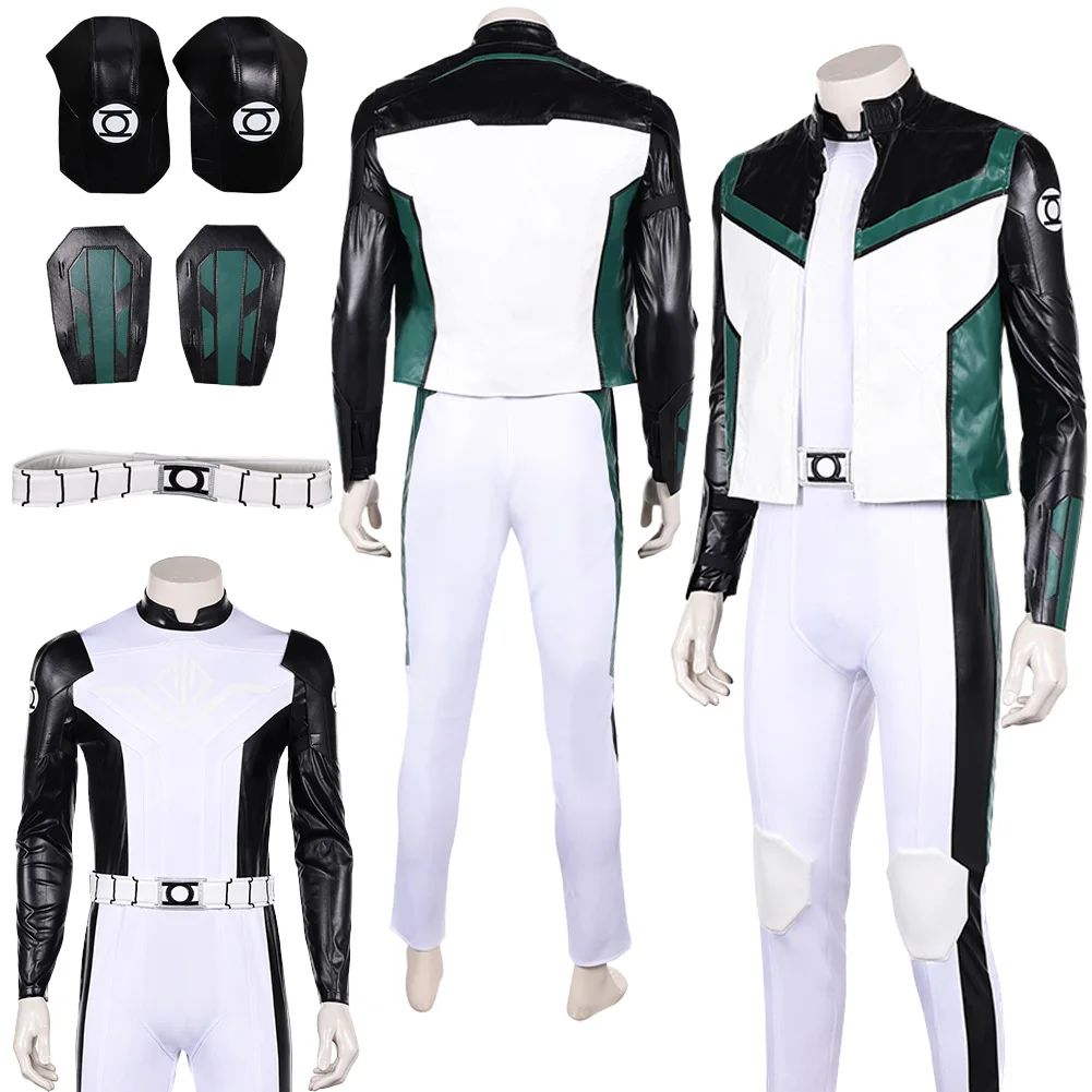 Fantasia Lantern of Green Guy Cosplay 2025 Movie Male Superhero Disfraz ...