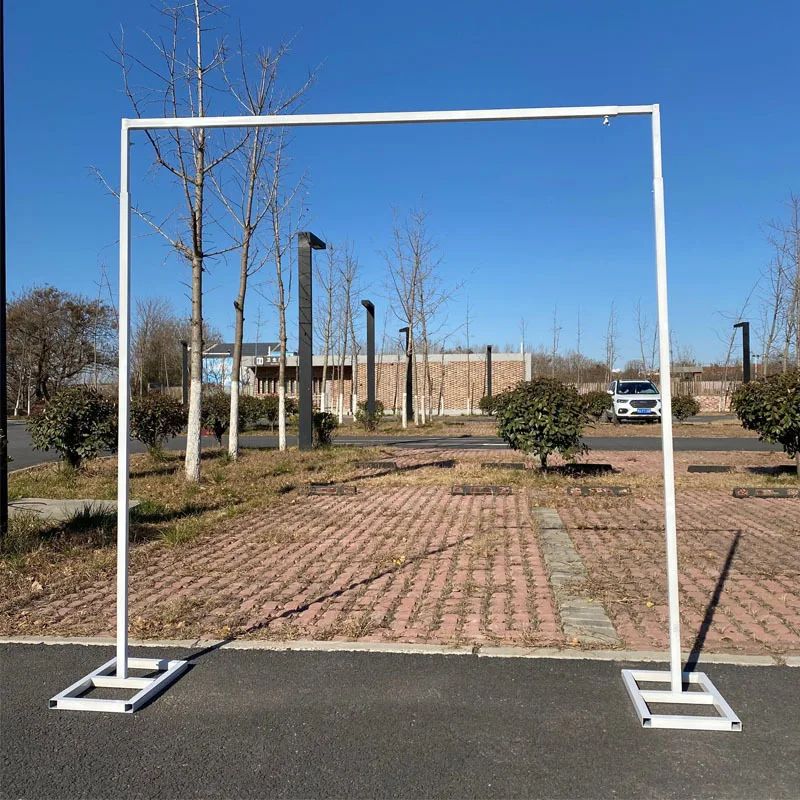 Metal-Square-Balloon-Birthday-Party-Arch-Stand-Baby-Shower-Decor ...