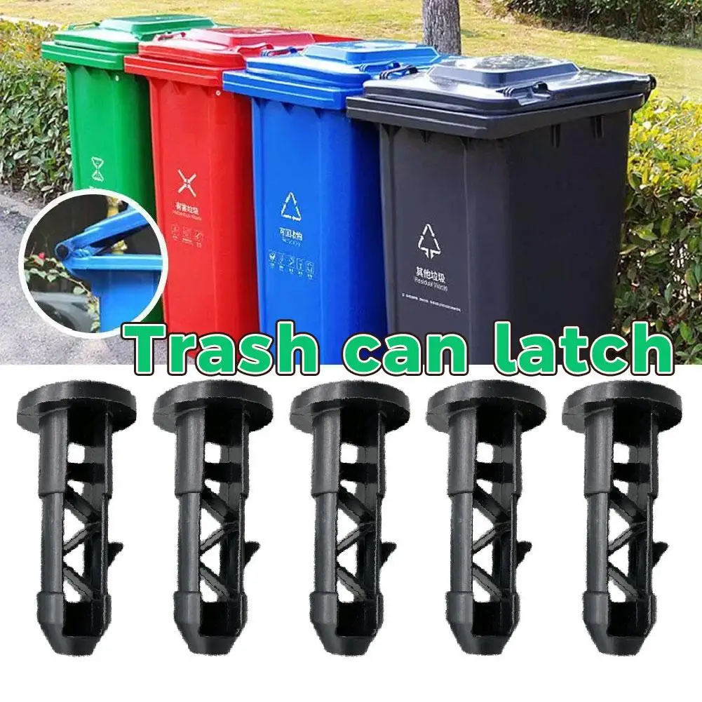 Trash Can Lid Hinged Pins Dustbin Cover Link Bolts Plastic Latches ...