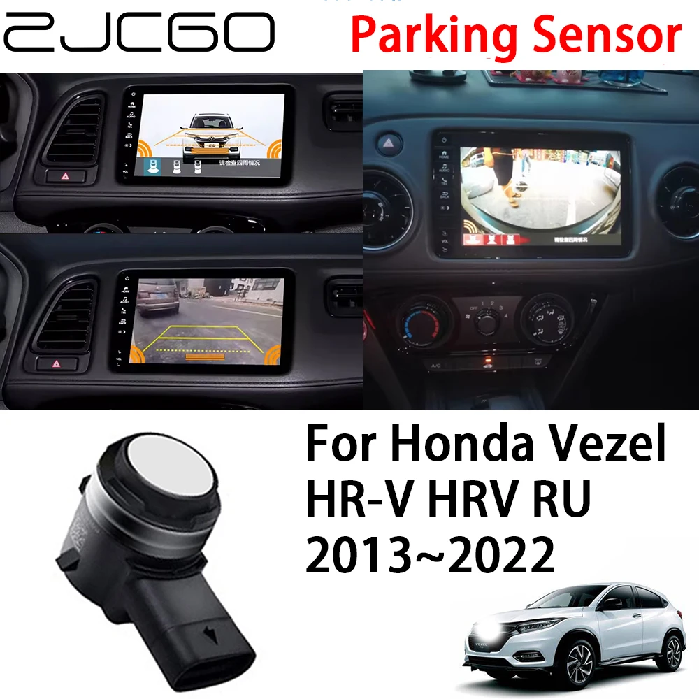 ZJCGO-Front-Rear-Reverse-Parking-Sensor-Assistance-Backup-Radar-Buzzer ...