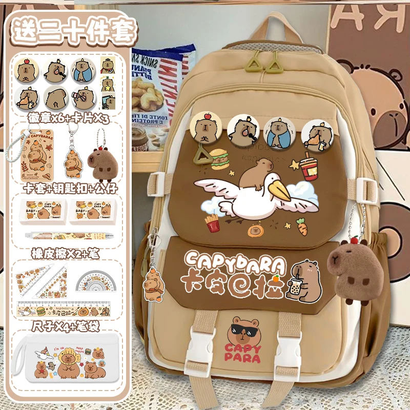 Kapibara-school-backpack-junior-high-school-girls-pretty-cute-backpack ...