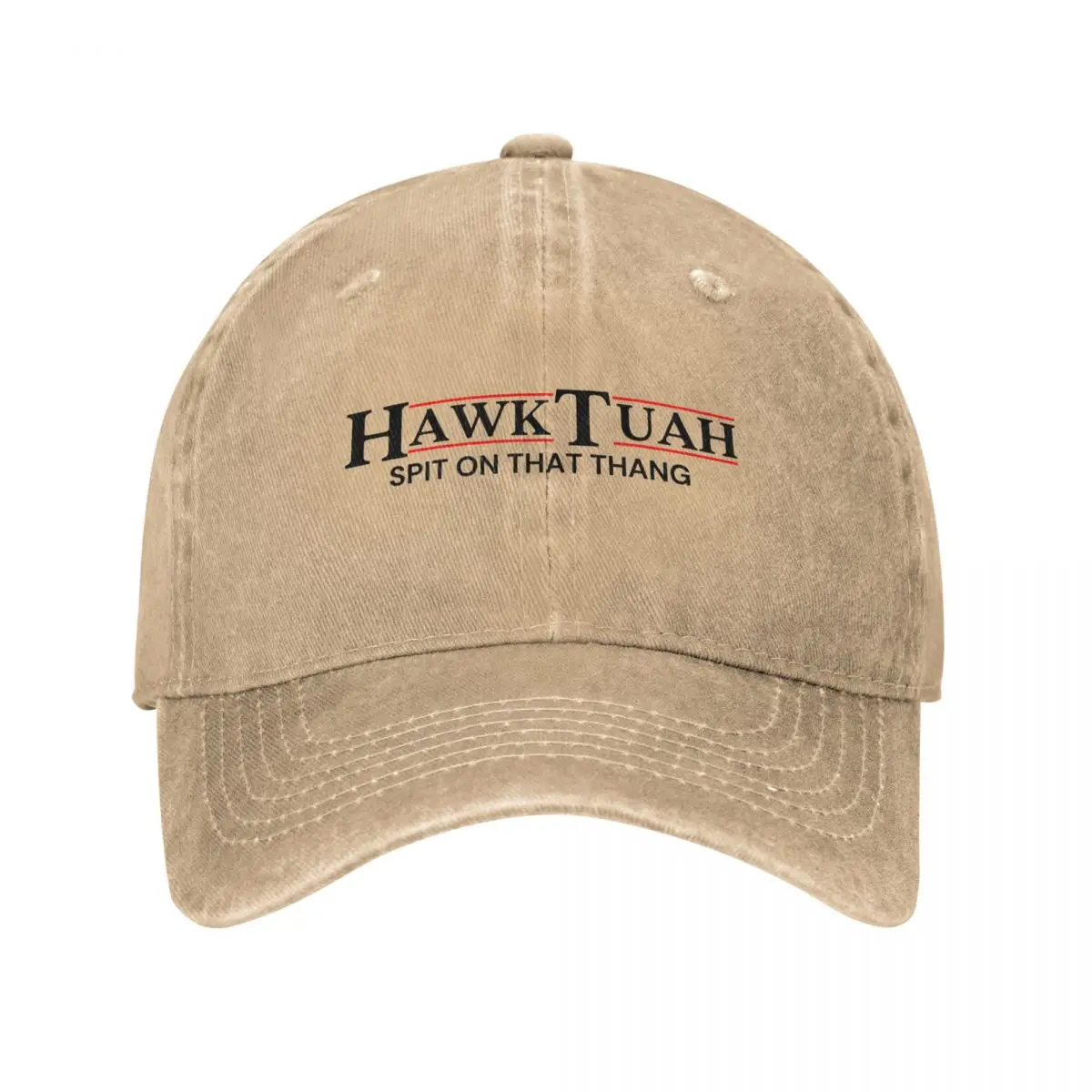 Hawk-Tuah-Spit-On-That-Thang-Distressed-Washed-Casquette-Baseball-Caps ...