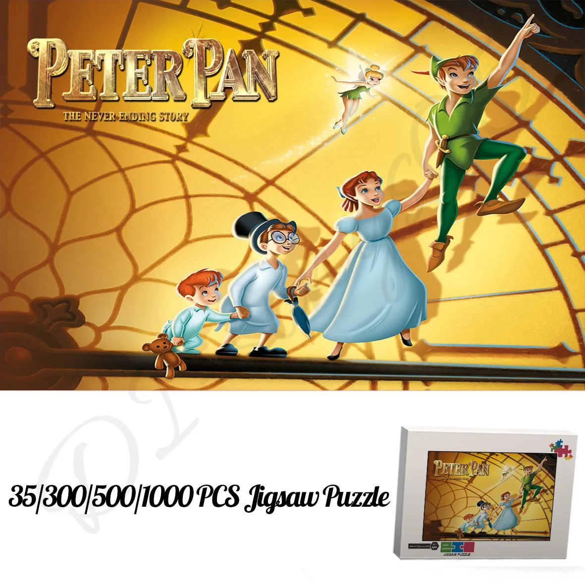 35 300 500 1000 Jigsaw Puzzles for Kids Disney Fantasy Animated Film ...