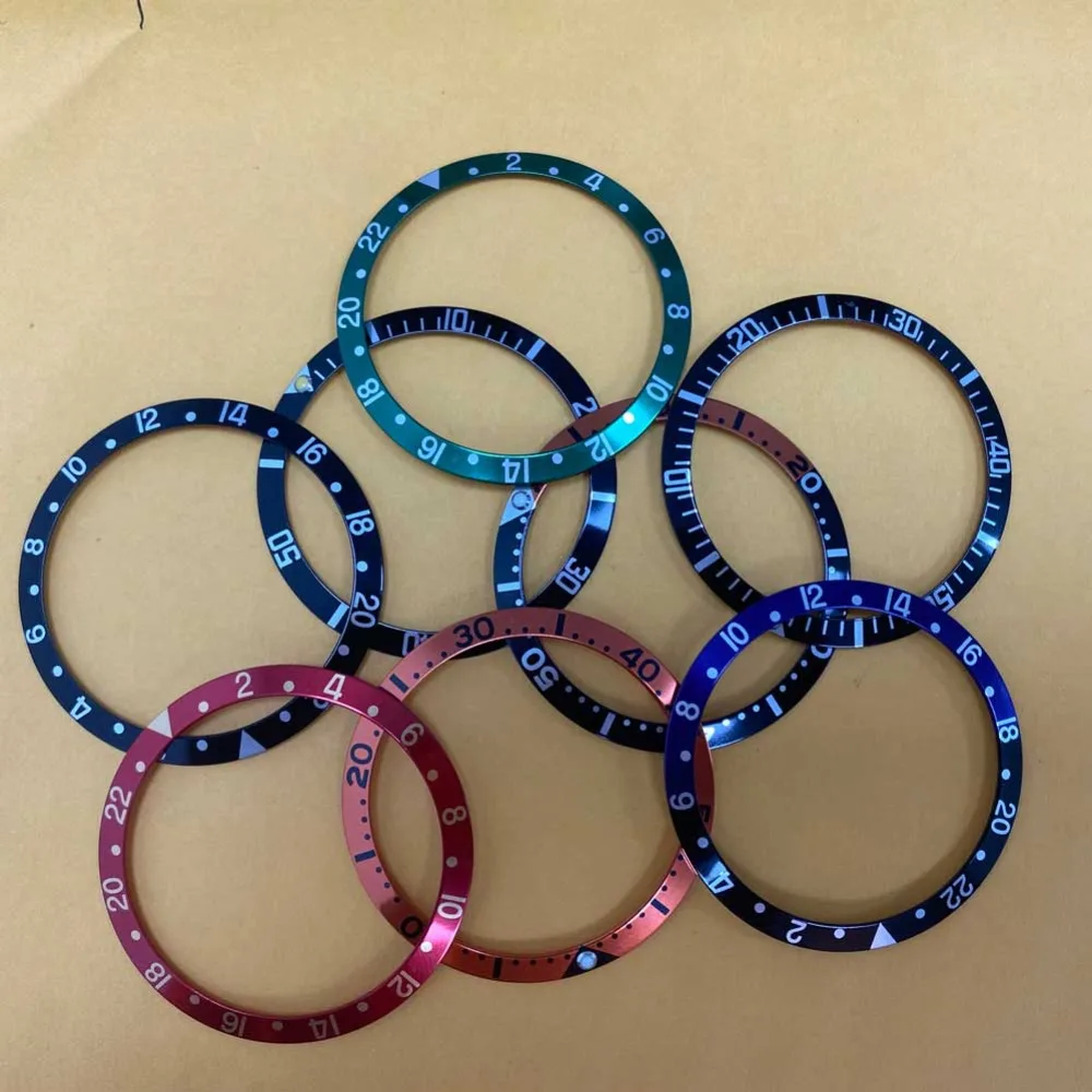 36-5mm-Aluminum-Watch-Bezel-Watch-Inserts-Watch-Accessories-Outer ...