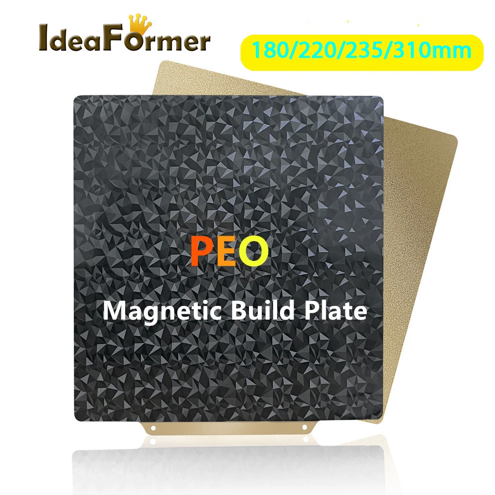 PEO-Sheet-180mm-220mm-235mm-310mm-Spring-Steel-Sheet-PEI-Build-Plate ...